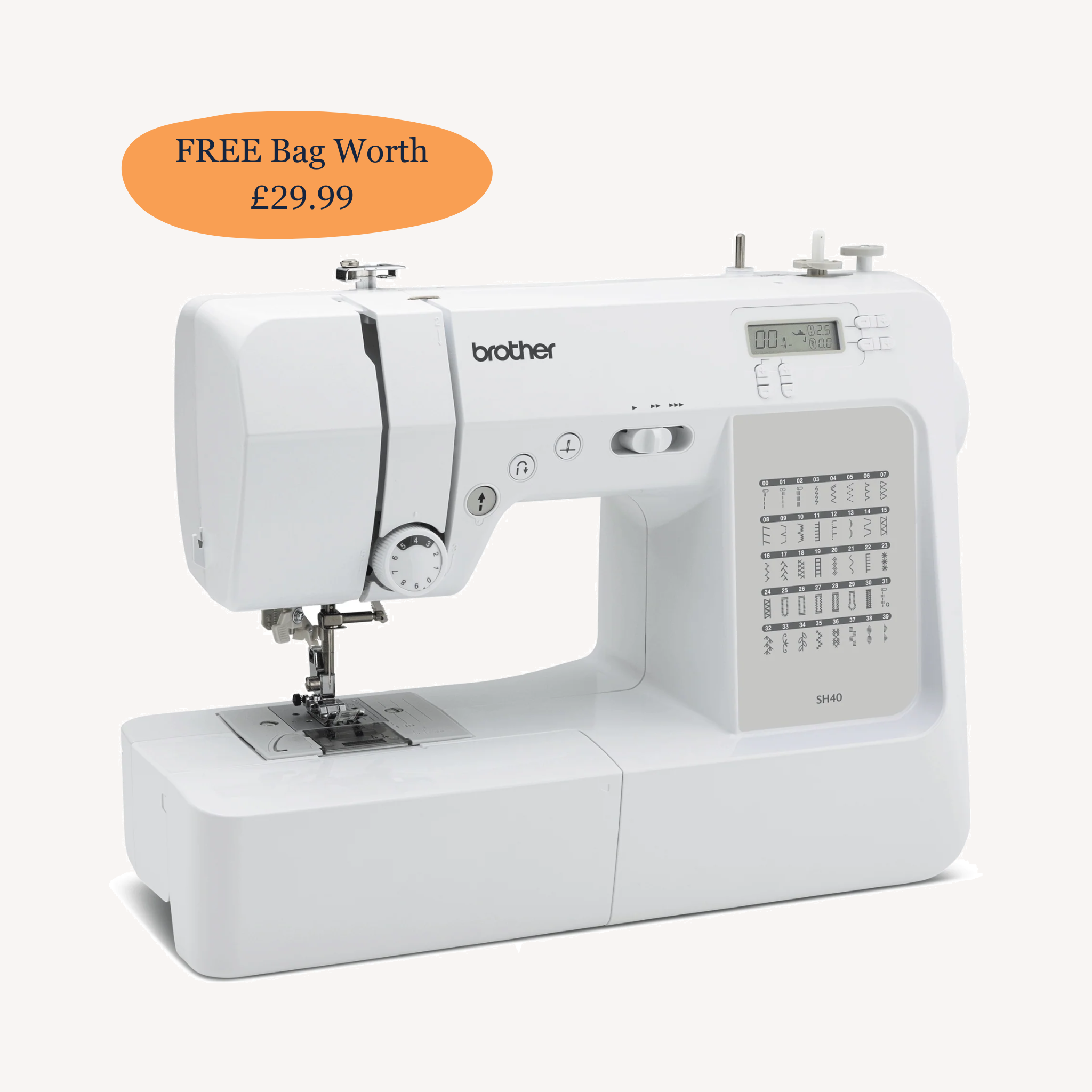 Brother SH40 - Sewing Machine – Mill Creations