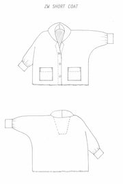 ZERO WASTE Unisex Coat - PDF Sewing Pattern – Mill Creations