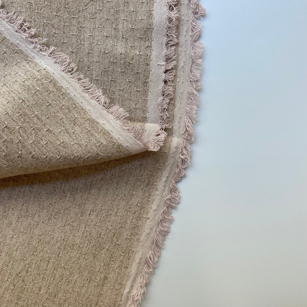 Dusty Red Tochio Texture - Cotton Fabric – Mill Creations