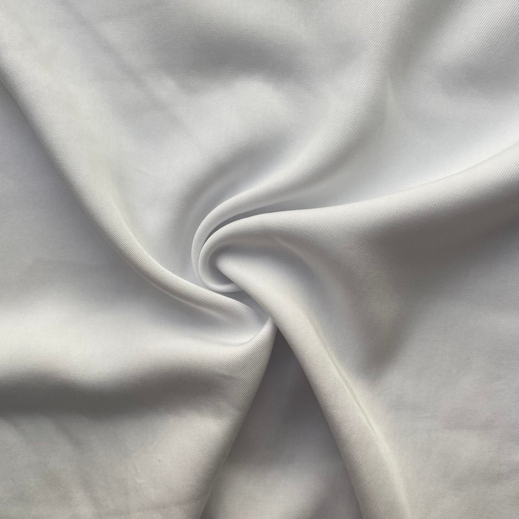 Cloud White Tencel Twill - Tencel Fabric – Mill Creations