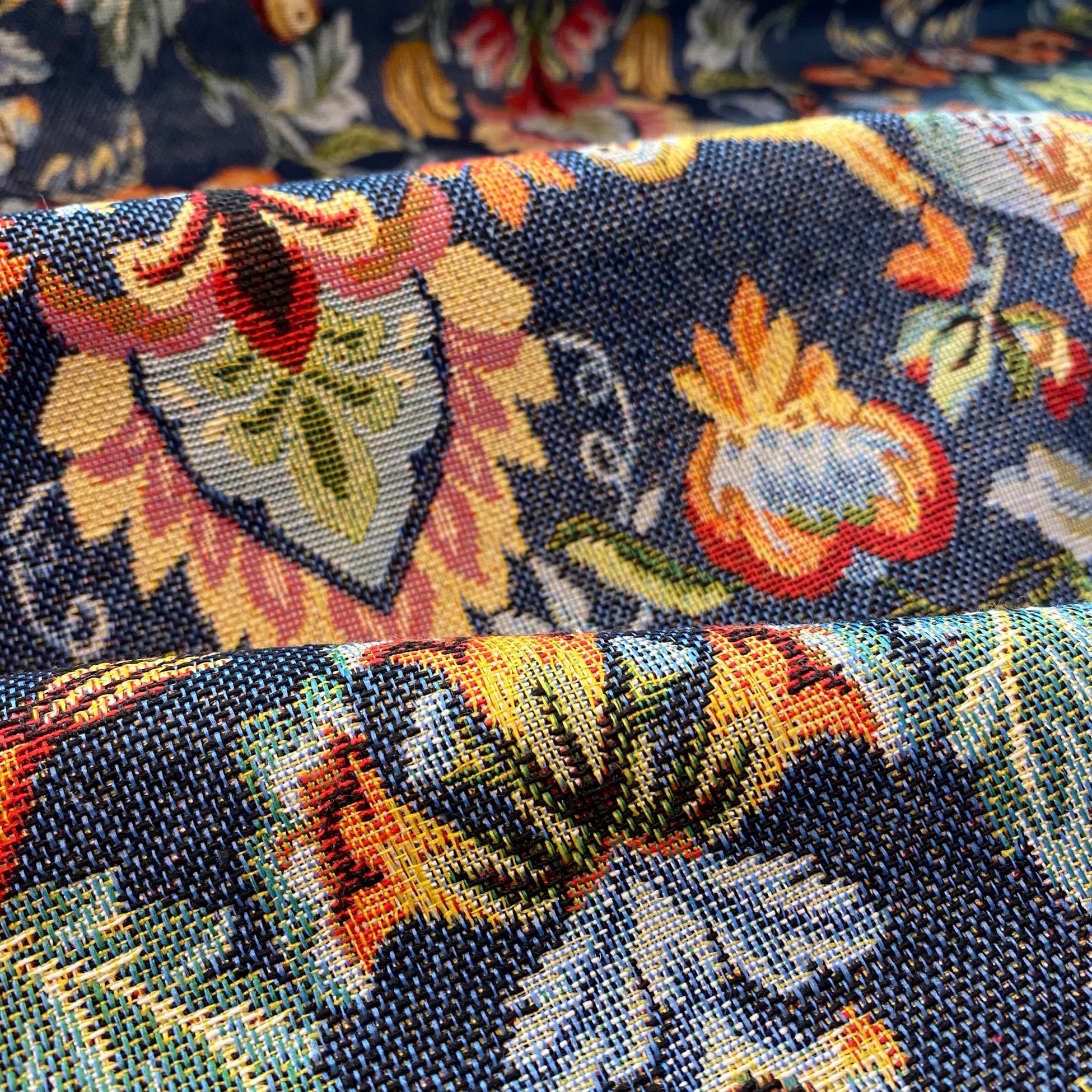 William Morris - Denim - Tapestry Fabric – Mill Creations