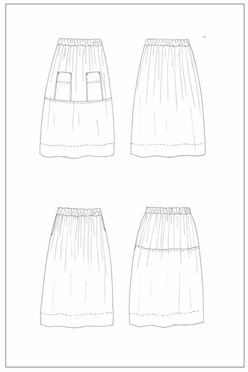 ZERO WASTE Block Pant - PDF Sewing Pattern – Mill Creations