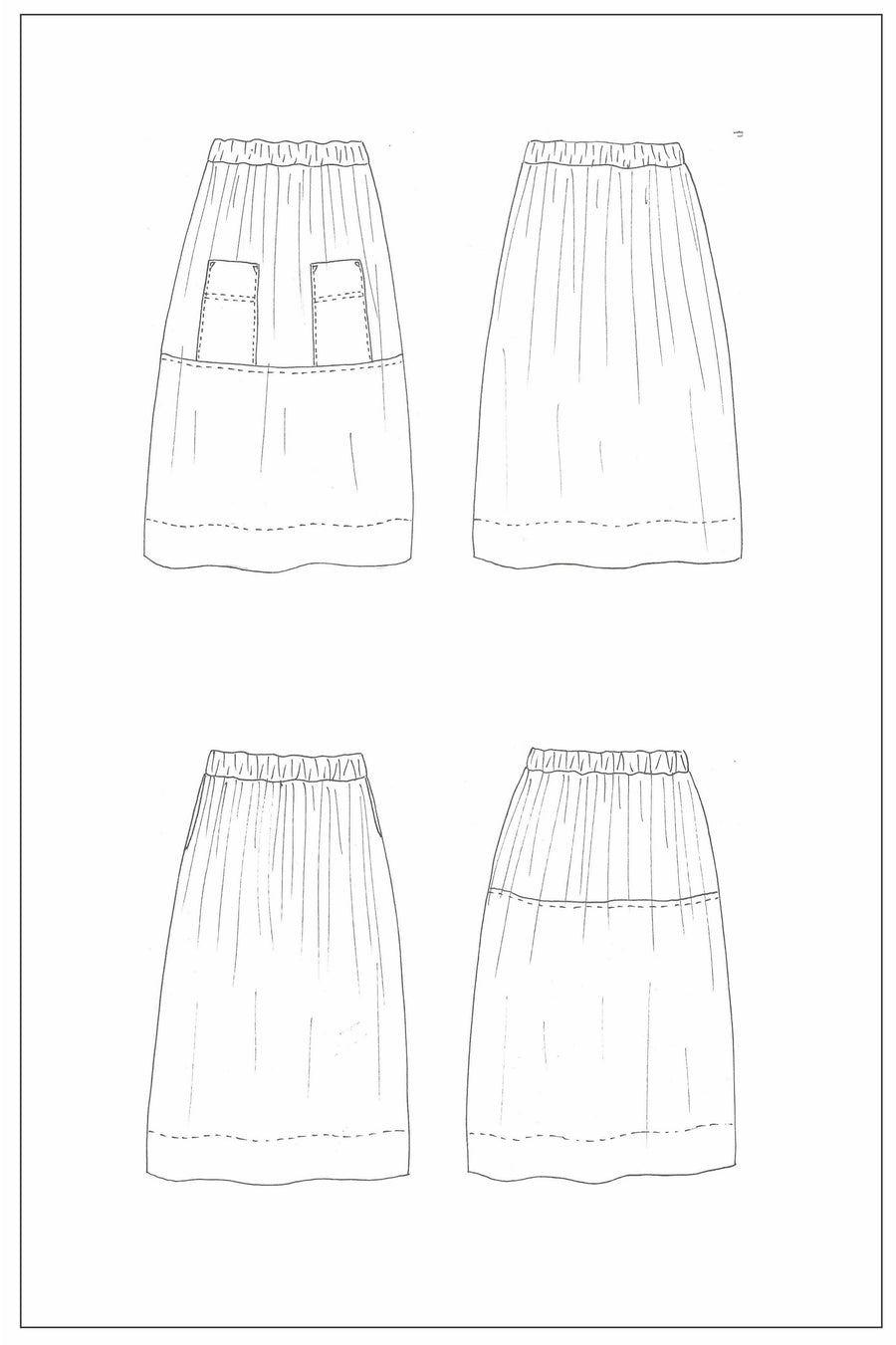 ZERO WASTE Block Pant - PDF Sewing Pattern – Mill Creations