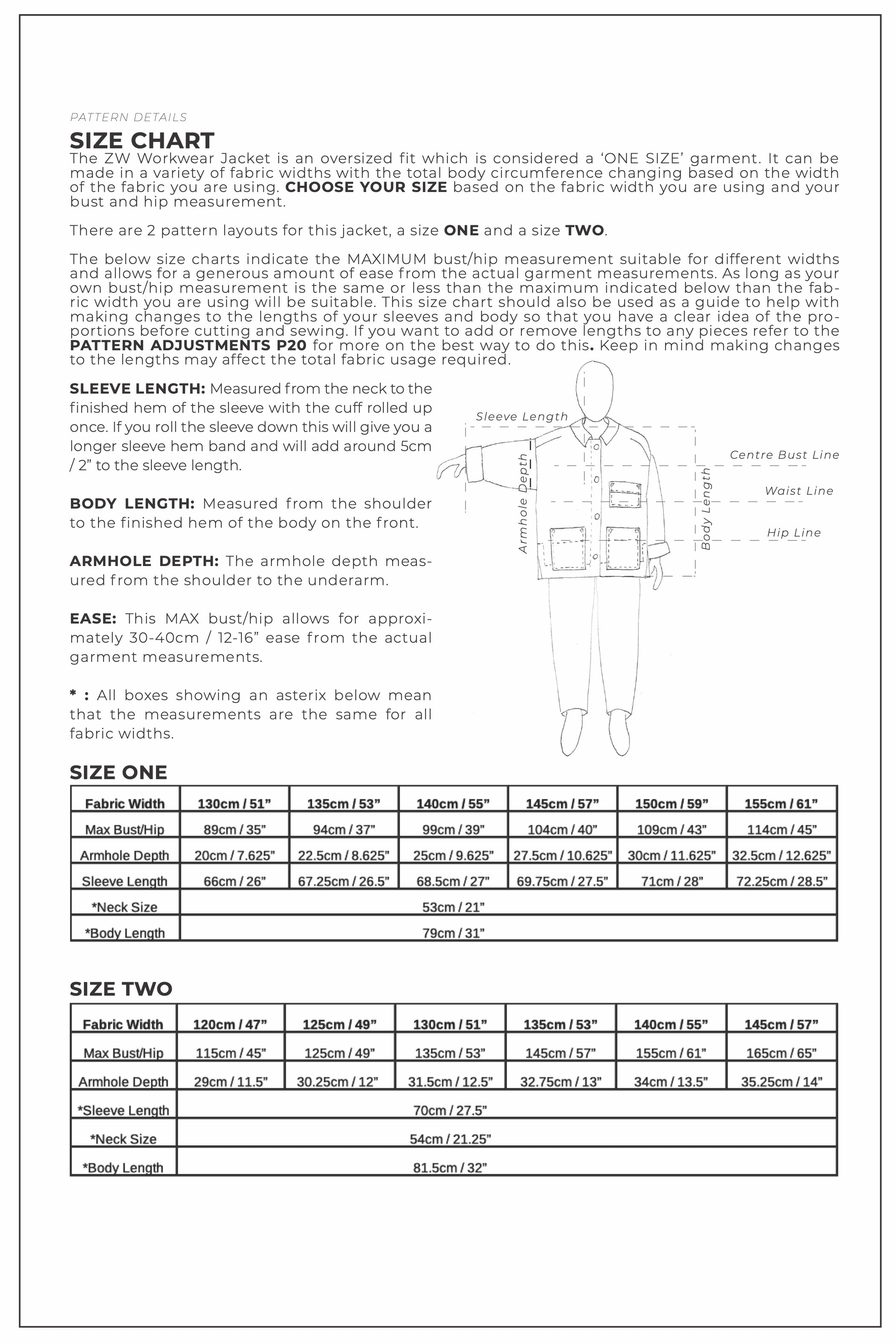 ZERO WASTE Workwear Jacket - PDF Sewing Pattern – Mill Creations